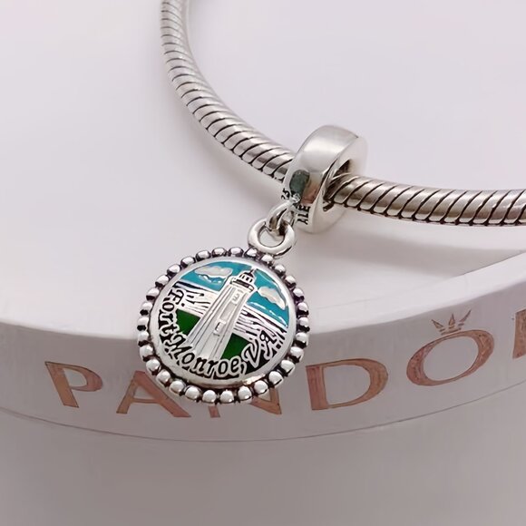 Pandora | Jewelry | Pandora Virginia Fort Monroe Exclusive Charm | Poshmark